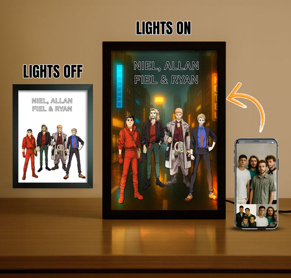 Customize Me - Custom Light Box Art - Animefy Me